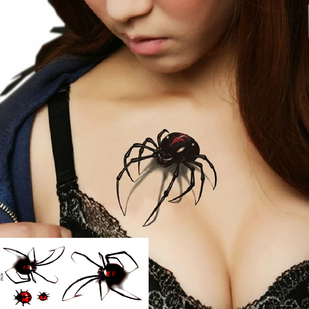 3d Tattoo Spider