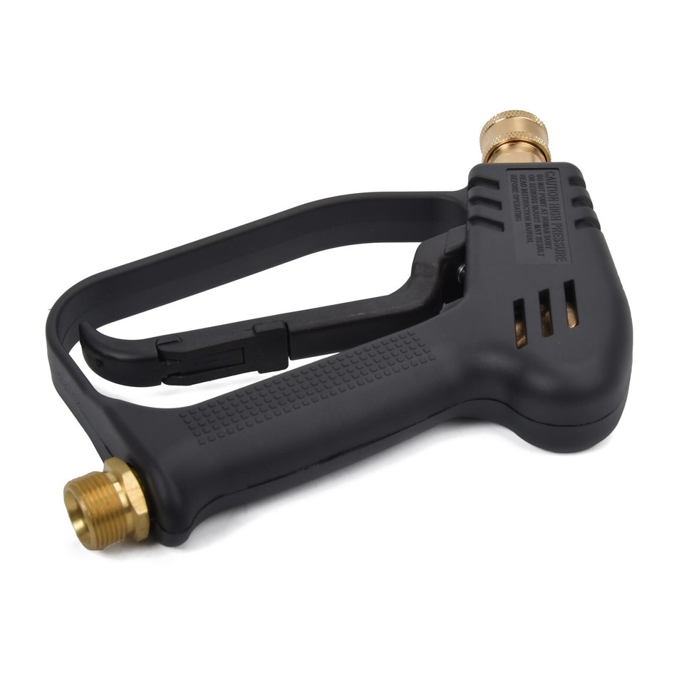 PRESSURE WASHER SHORT TRIGGER STUBBY GUN & SNOW FOAM LANCE BUNDLE FOR ...