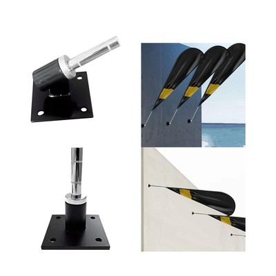 Beach Flag Base Parasol Feather Flag Base Stand Wall Mounted Base, for ...