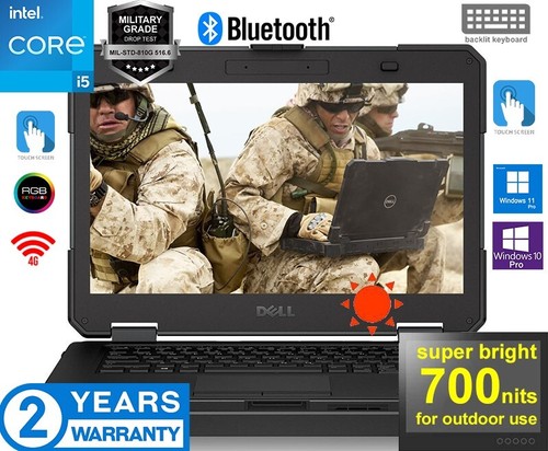 Dell Military Edition, Rugged Touchscreen. Super Bright 700nits Screen. | eBay Australia