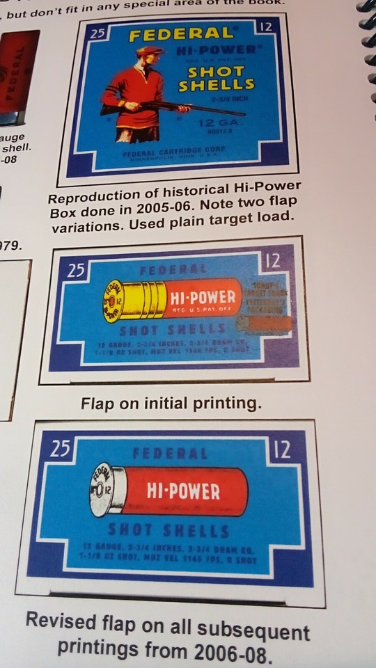 FEDERAL "HI-POWER" RETRO SHELL BOX, BRAND NEW/NEVER USED/ UNFOLDED and ...