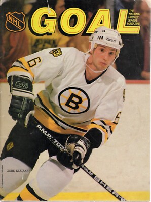 1987 Vintage NHL Goal Magazine - Boston Bruins | eBay