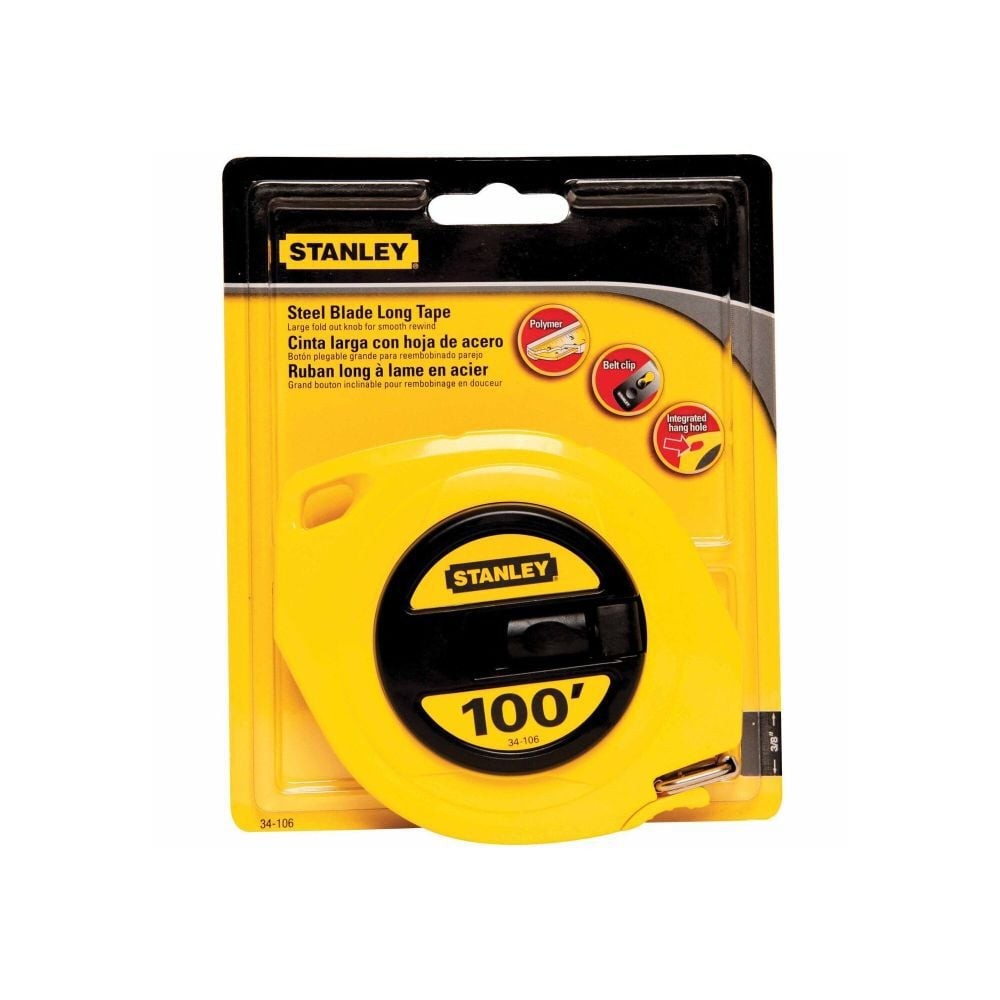 Stanley 100' Enclosed Tape Measure | eBay