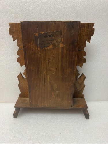 ANTIQUE GILBERT 'HAWK.' 8 DAY SPOON CARVED EASTLAKE PARLOR CLOCK | eBay