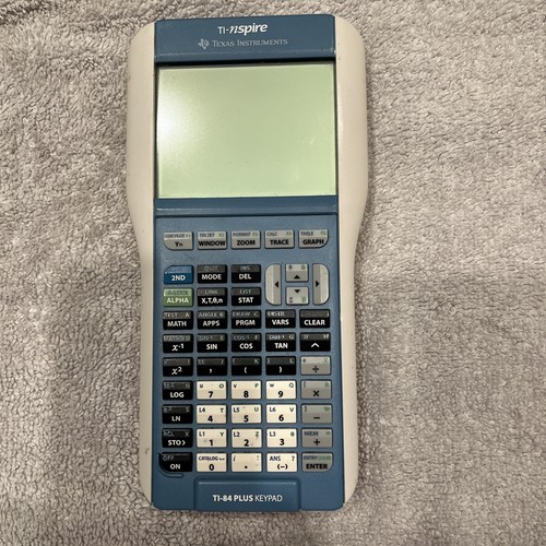 Texas Instrument TI NSPIRE Graphing Calculator W Cover Tested Ti 84 ...