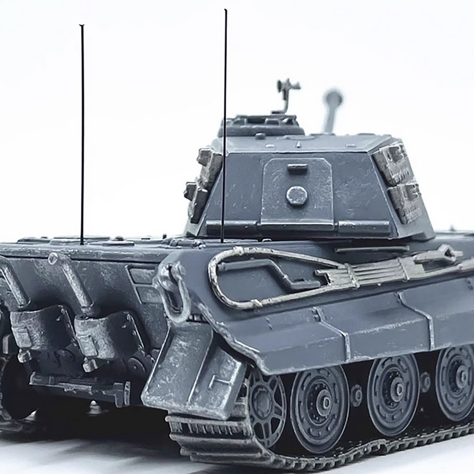 1:72 Alloy WWII German Berlin 1945 Tiger II Tank Model Military ...
