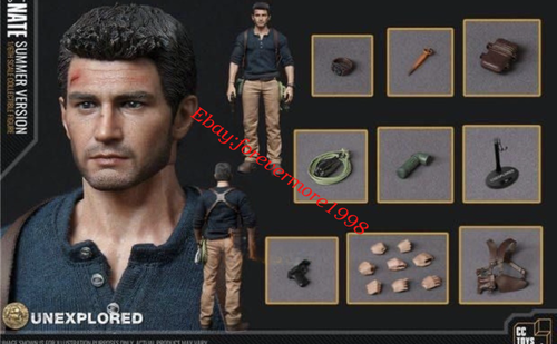 CCTOYS Uncharted Nathan Drake 1/6 Action Figure Model Toy Collectible ...