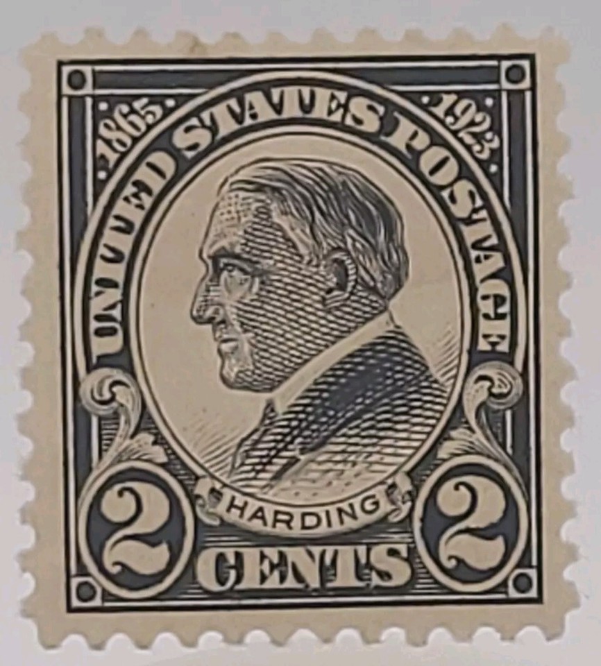 Stamps United States 1901-Now: Used 1923 2c Warren Harding U.S. Scott ...