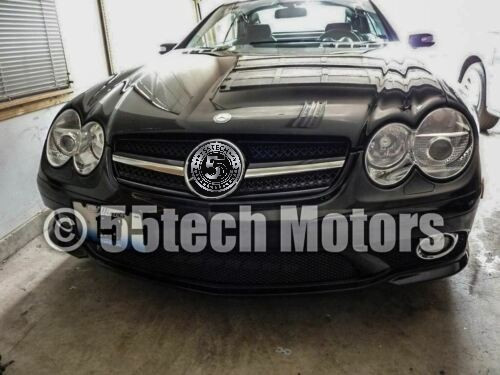 55tech R230 SL500 SL600 SL55 2003 2005 2004 2006 Grille Grill Black AMG ...