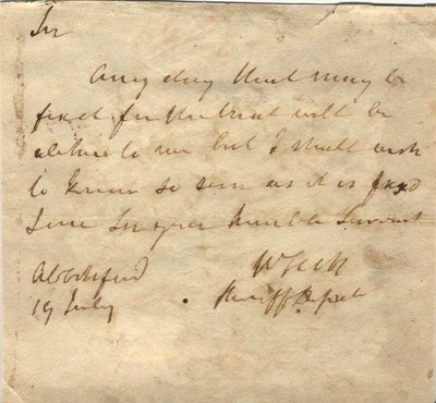 SIR WALTER SCOTT - AUTOGRAPH NOTE SIGNED 7/19 | eBay