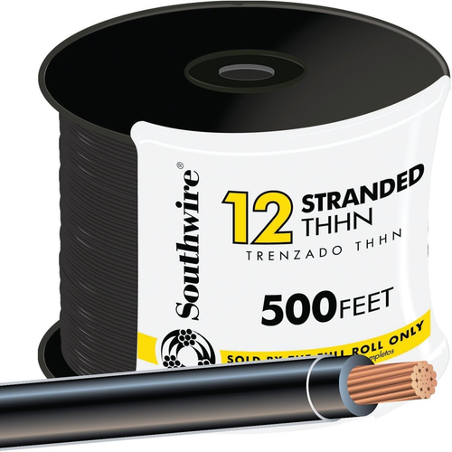 COMPANY LL 22964158 Building Wire Stranded Copper 12 Ga, 1 Conductor 20 ...