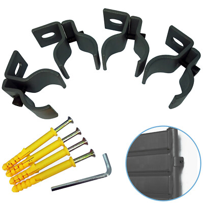 B&Z Universal Vertical Designer Radiator Wall Mount Brackets - Free ...