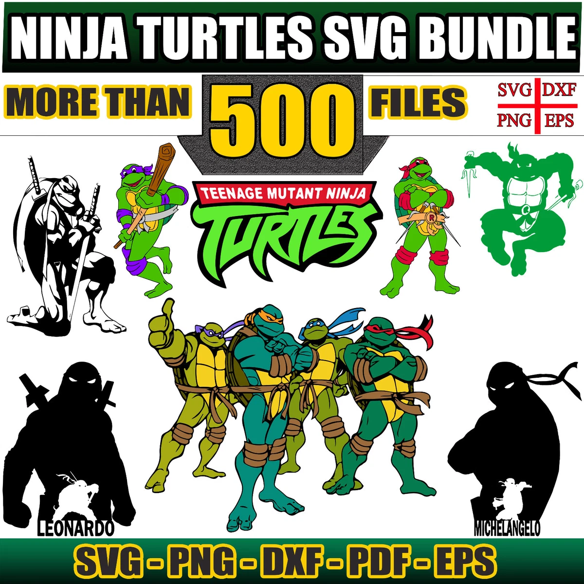 Teenage Mutant Ninja Turtles Svg Files