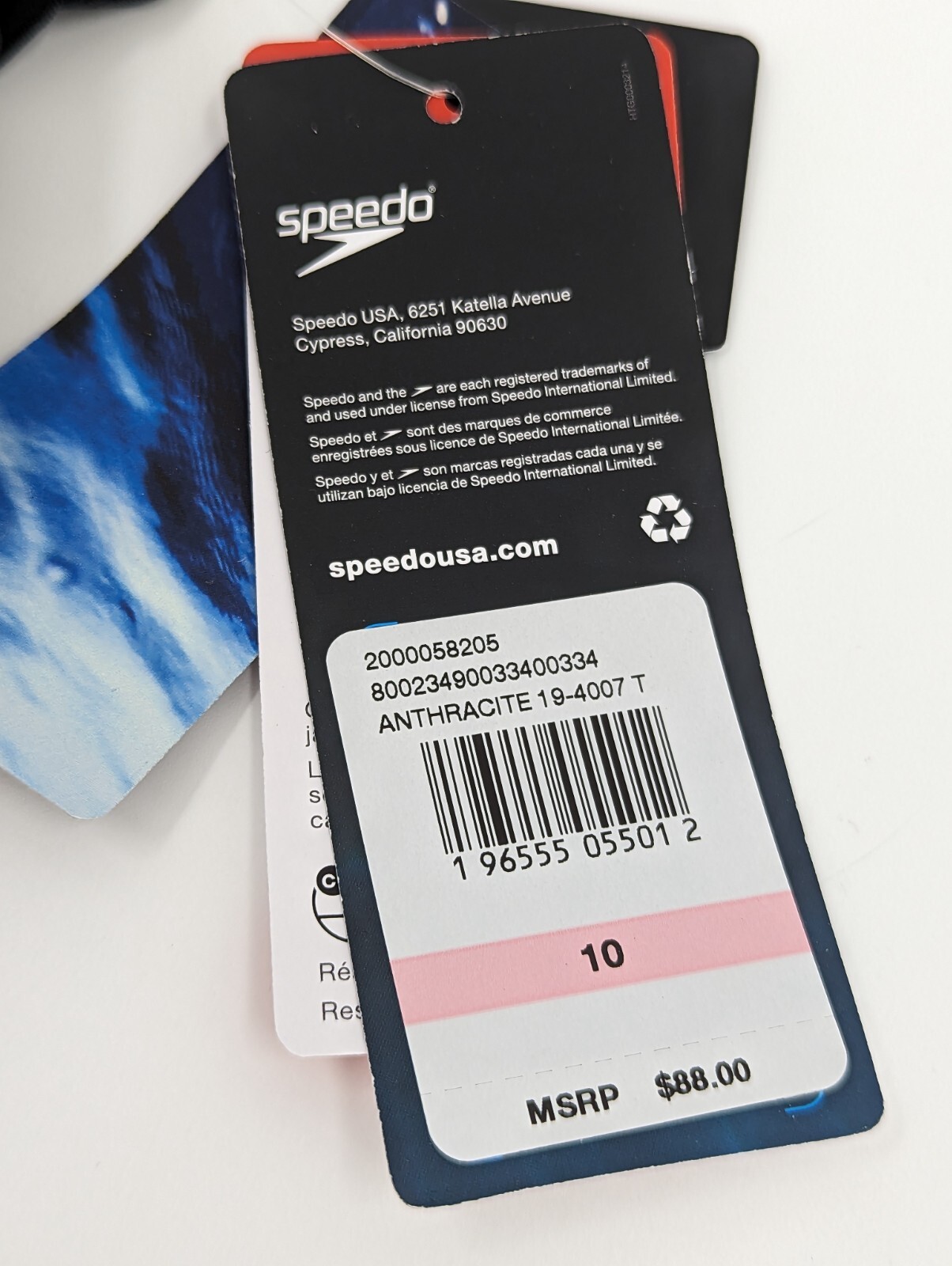 Speedo Women's Black Removable Cups Anthrasite One Piece Swimsuit Size ...