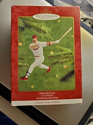 Hallmark Keepsake Ornament Mark McGwire St. Louis Cardinals Baseball ...