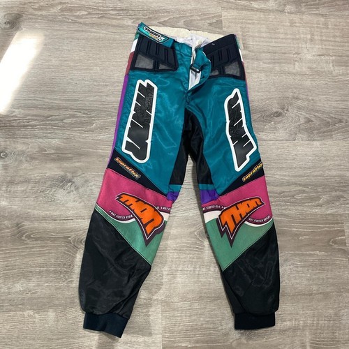 Vintage Thor Motocross Riding Pants Sz (26) | eBay