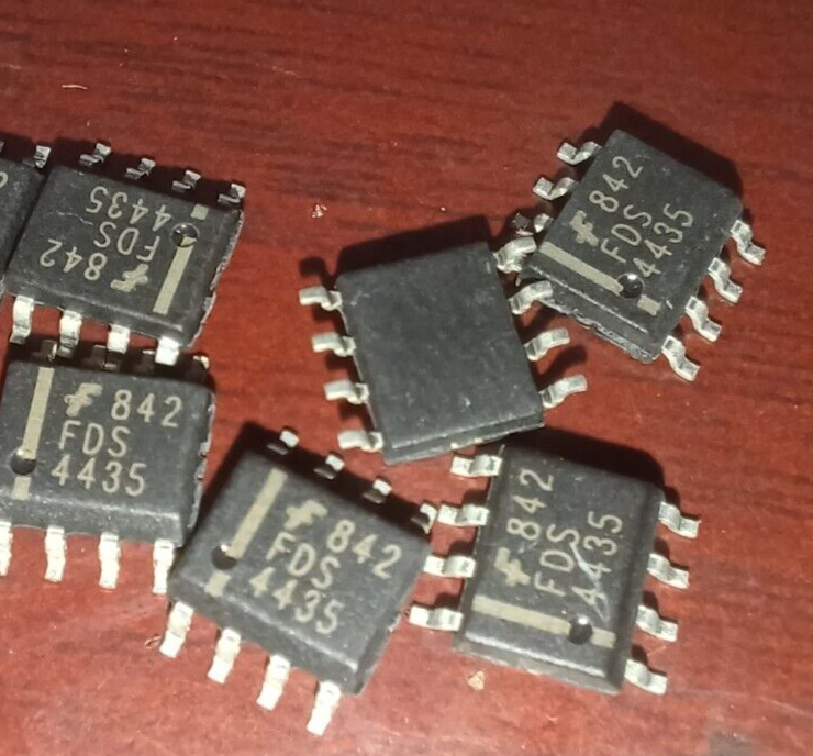 Fairchild FDS4435 P-ch Mosfet Transistor/Lot of 25/NOS/8 pin SOIC pkg ...