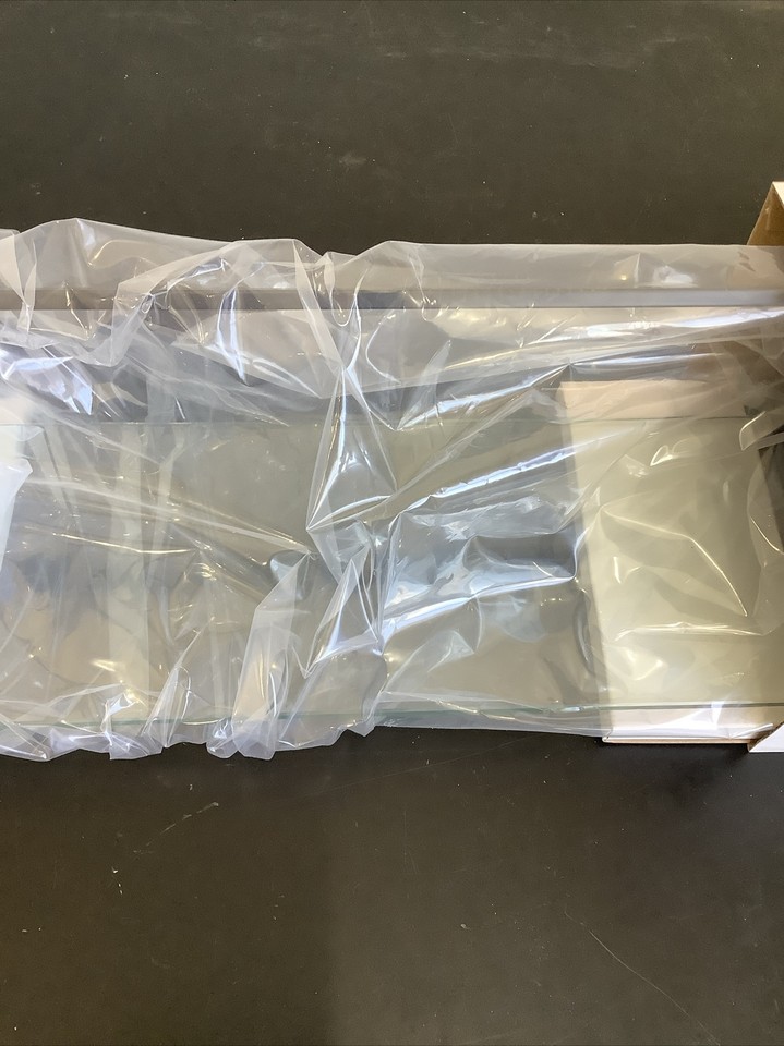 Delta 24” Towel Bar W/Glass Shelf Zura 77480-BL Black Finish U3 New | eBay