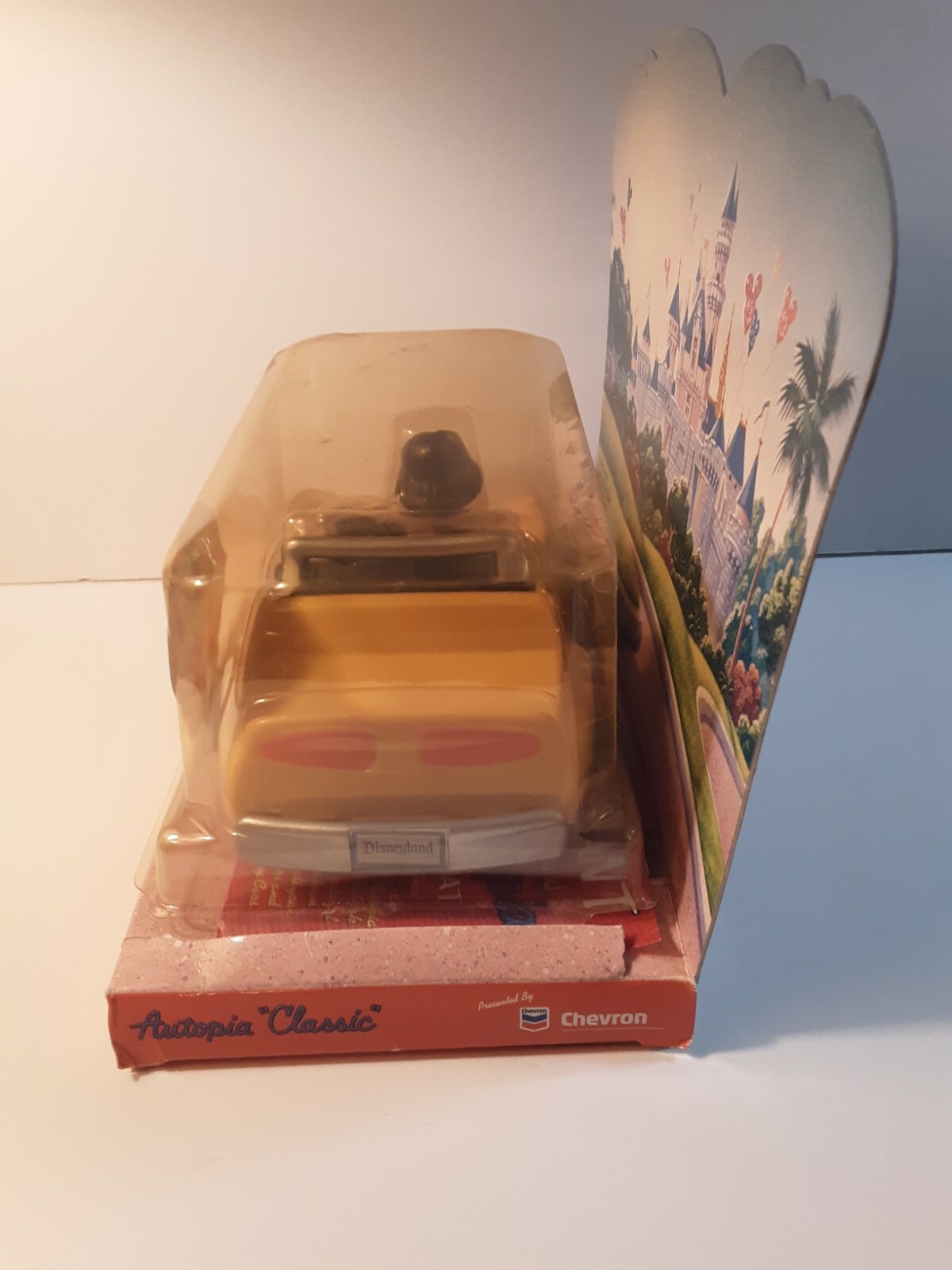 Disneyland Collectible The Autopia Cars Yellow Chevron Original Box ...