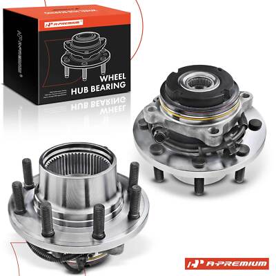 A-Premium 2x Front Wheel Hub & Bearing Assembly for Ford F-250 Super ...