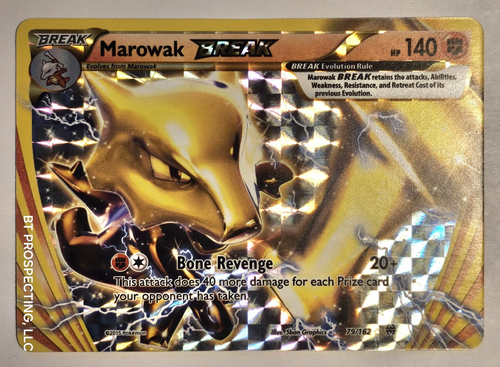 2015 XY Breakthrough Marowak Break 79/162 Full Art Holo | eBay