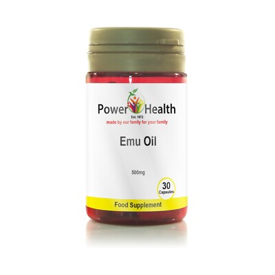Power Health Emu Oil | 30 Capsules | 500mg | eBay UK