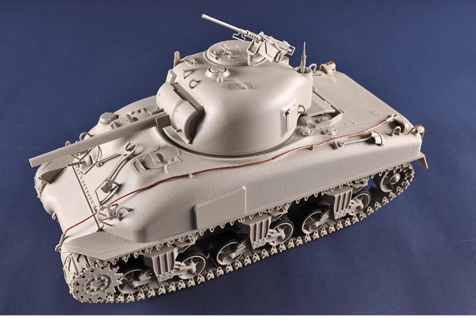 Trumpeter 61617 1:16 M4A1 Sherman Medium Tank - Late Model Kit | eBay