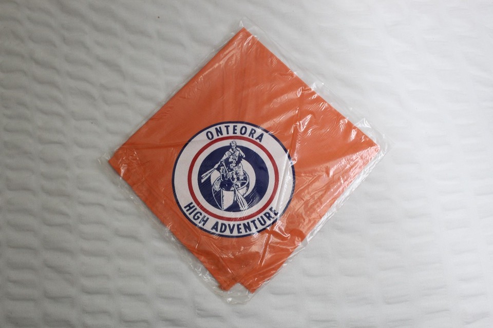 D28 BSA, Camp Onteora 1960s High Adventure Neckerchief Nassau County ...