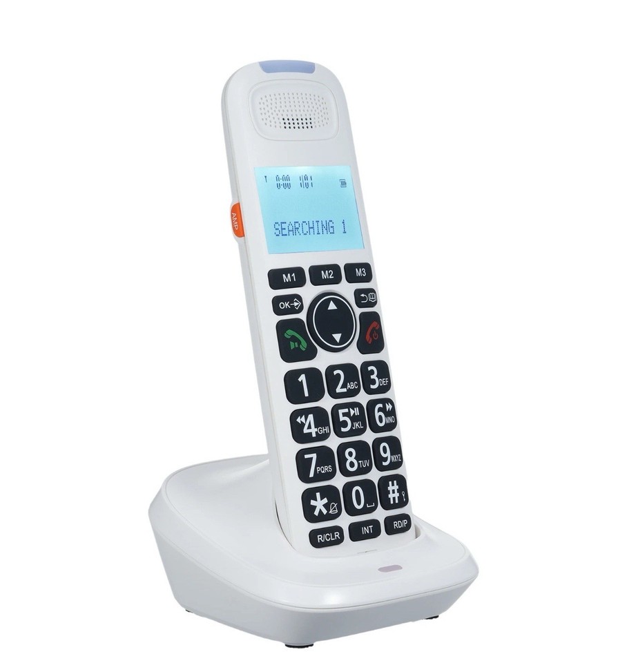Seniors Phone System Set Landline Corded Cordless Caller ID Answering ...