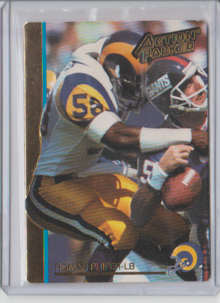 1992 Action Packed #132 Roman Phifer Los Angeles Rams | eBay