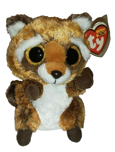 TY Beanie Boos - RUSTY the Raccoon (6 Inch) NEW MWMTs Plush Stuffed ...