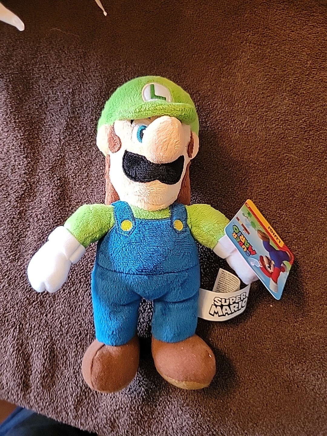 Super Mario Luigi Plush Stuffed Collectible Toy | eBay Australia