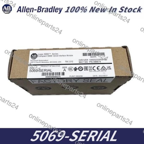 NEW~ Allen Bradley 5069-SERIAL SER A Compact Logix 5000 Interface ...