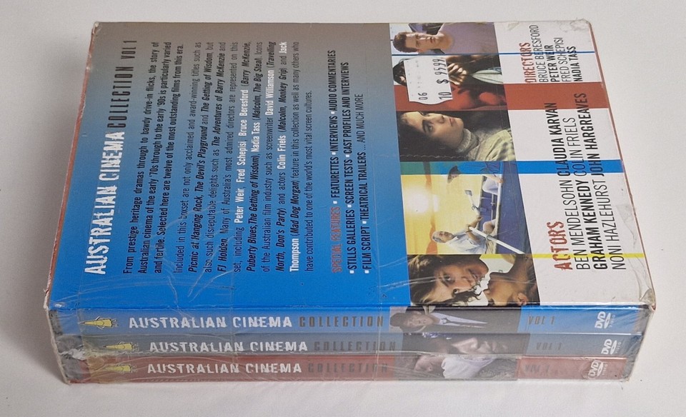 Australian Cinema-Collection : Vol 1 (Box Set, DVD) Iconic Aussie ...