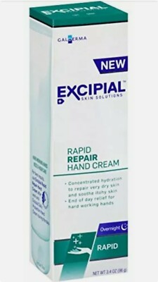 Excipial Rapid Repair Hand Cream Overnight - Hydrates Hardworking Hands ...