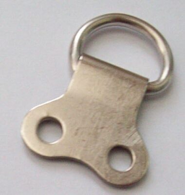 Ironmongery World 10 x Picture Frame Hanging D-Rings Frames Hanger ...