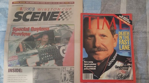 Winston Cup Scene 2001 TRIBUTE And Time Magazine | eBay