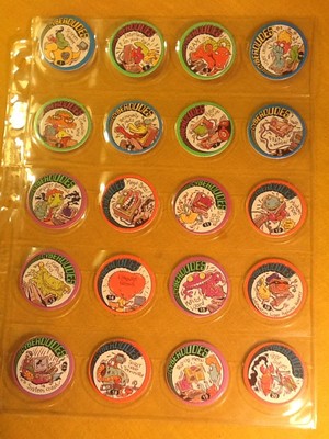 Cyberdudes POG Cardboard Collection - 20 Pieces Vintage | eBay