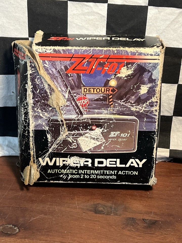 Vintage NOS Wiper Interval Delay Control Auto Accessory ZT 101 | eBay