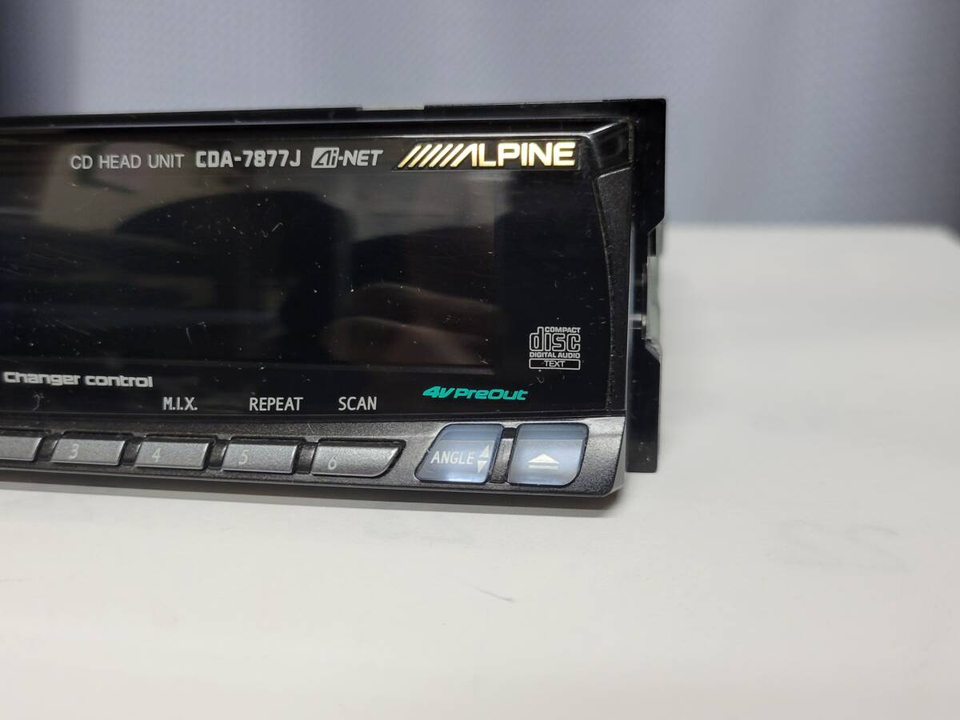 ALPINE CDA-7877J Car Audio 1DIN CD head unit Used Japan | eBay
