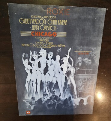 Roxie from Chicago the Musical 1975 Sheet Music John Kander Fred Ebb | eBay