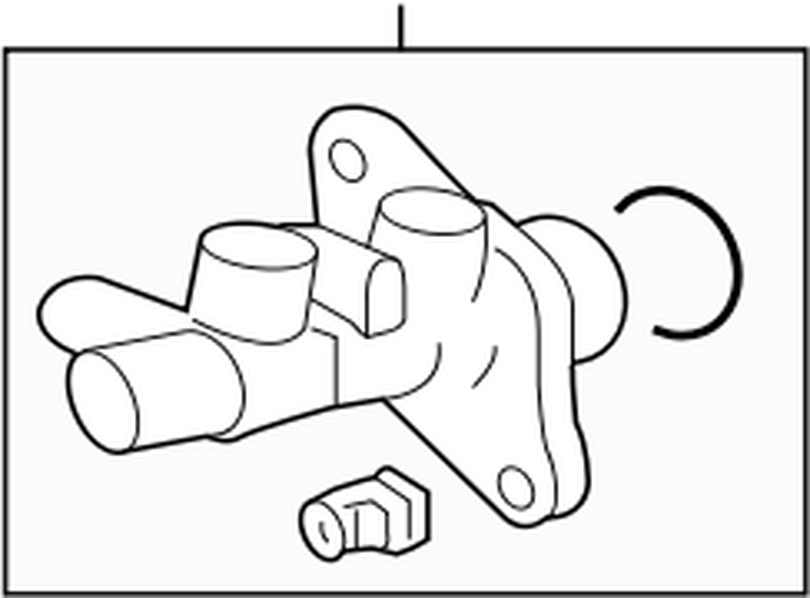 4625A463 Mitsubishi Cylinder,brake maste 4625A463, New Genuine OEM Part ...