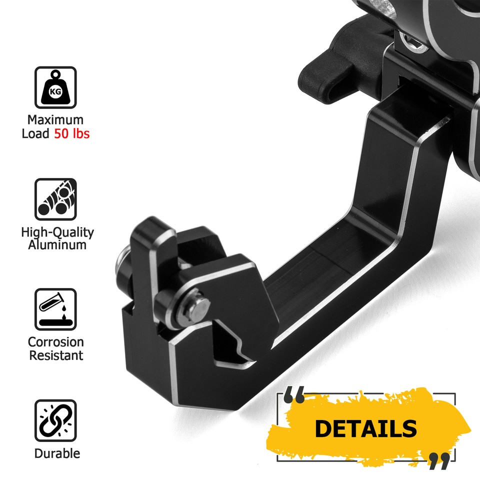 1"-2" Roll Cage Helmet Hook Headset Hanger Mount For Polaris RZR XP ...