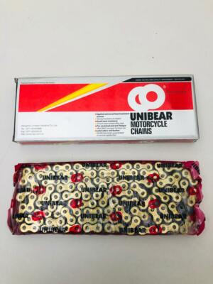 Motorcycle Chain 420H 140 Links Gold | eBay