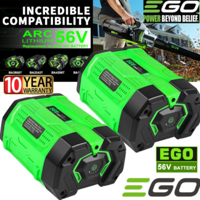 For EGO Power+ 56V 10Ah 7.5Ah Battery with Upgraded Fuel Gauge (3rd ...