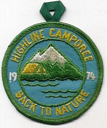 Highline District 1974 Camporee patch - Chief Seattle Council | eBay