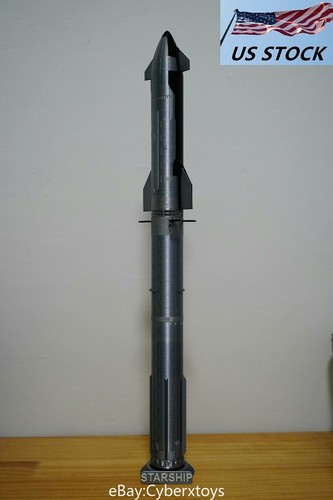 1:200 SpaceX Starship Super Heavy Propulsion Rocket Model DIY Set NASA ...