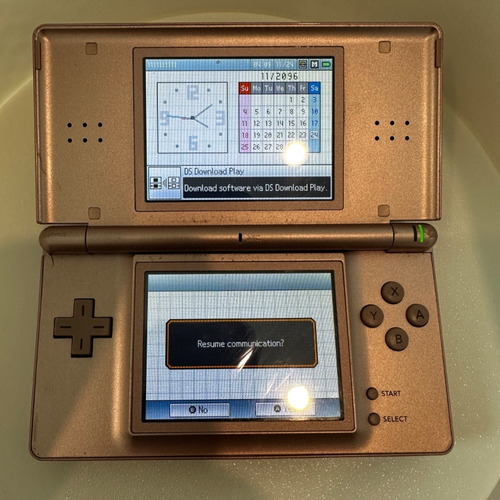 DS Lite Pink For Parts Or Repair Powers On Good Hinge Digitizer Screen ...