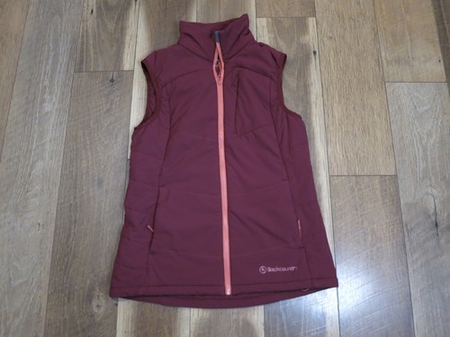 Backcountry Women's Maroon Nylon Full Zip Insulated Vest Sz S | eBay