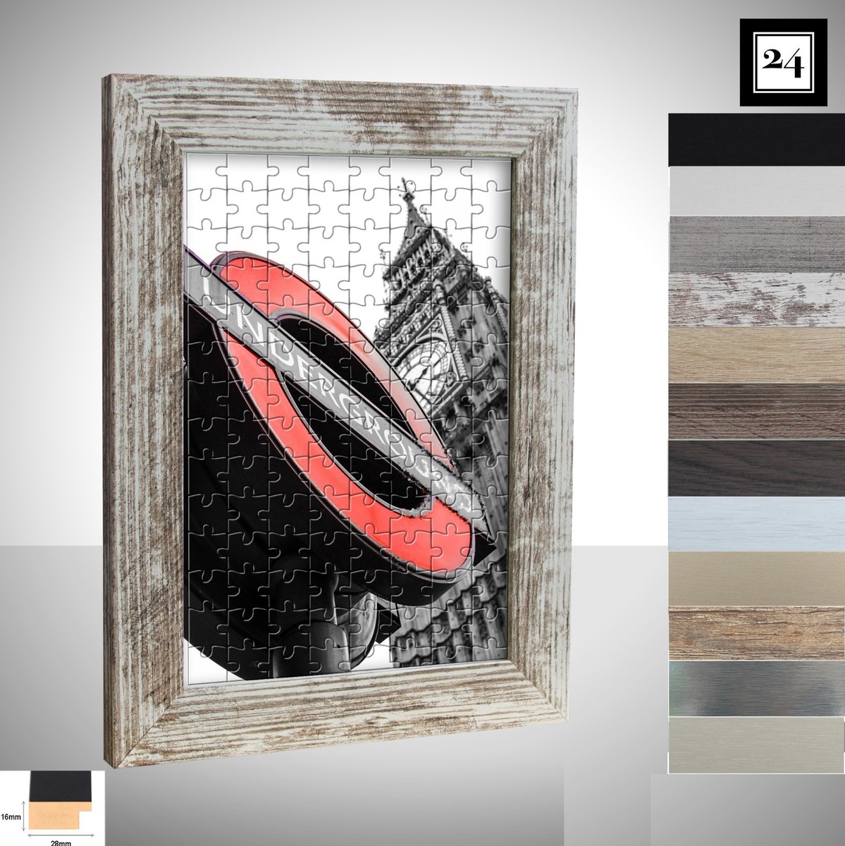 Marcos De Fotos Grises